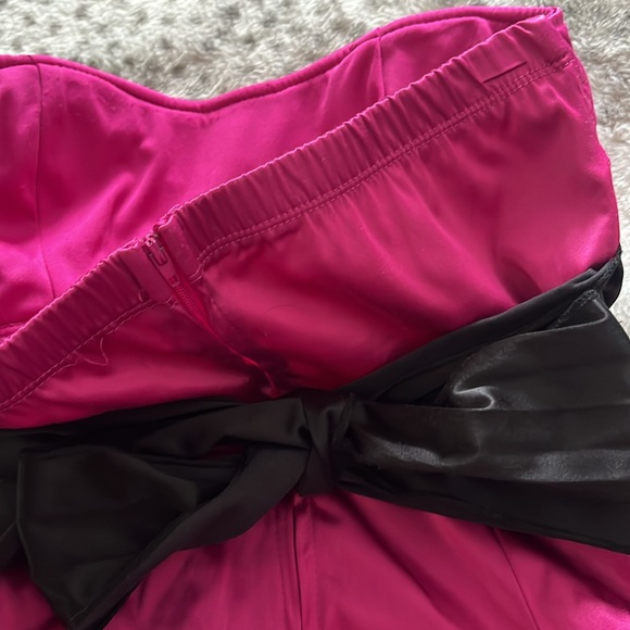 Ruby Rox | Dresses | Hot Pink Bubble Mini Dress S 3 Belted Sleeveless ...